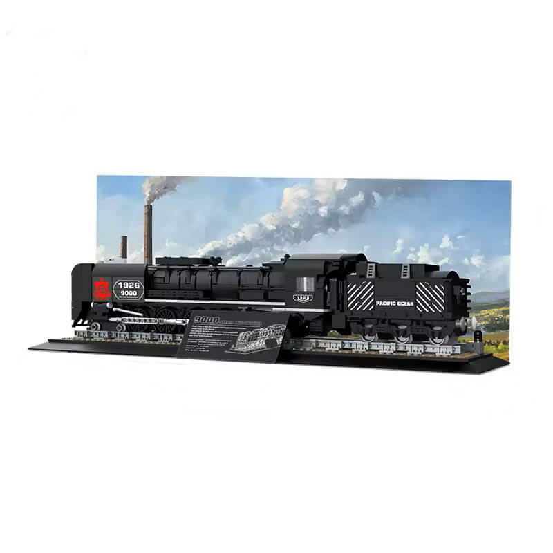 9000-Class Steam Locomotive 1545pcs