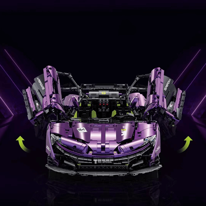 The Ultimate Satin Purple Widowmaker 3567pcs – TheBlockZone