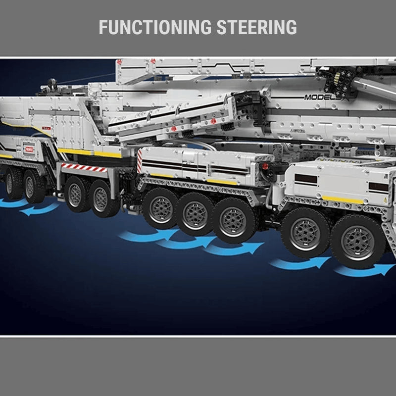 Heavy Duty Remote Controlled Crane V2 8505pcs – TheBlockZone