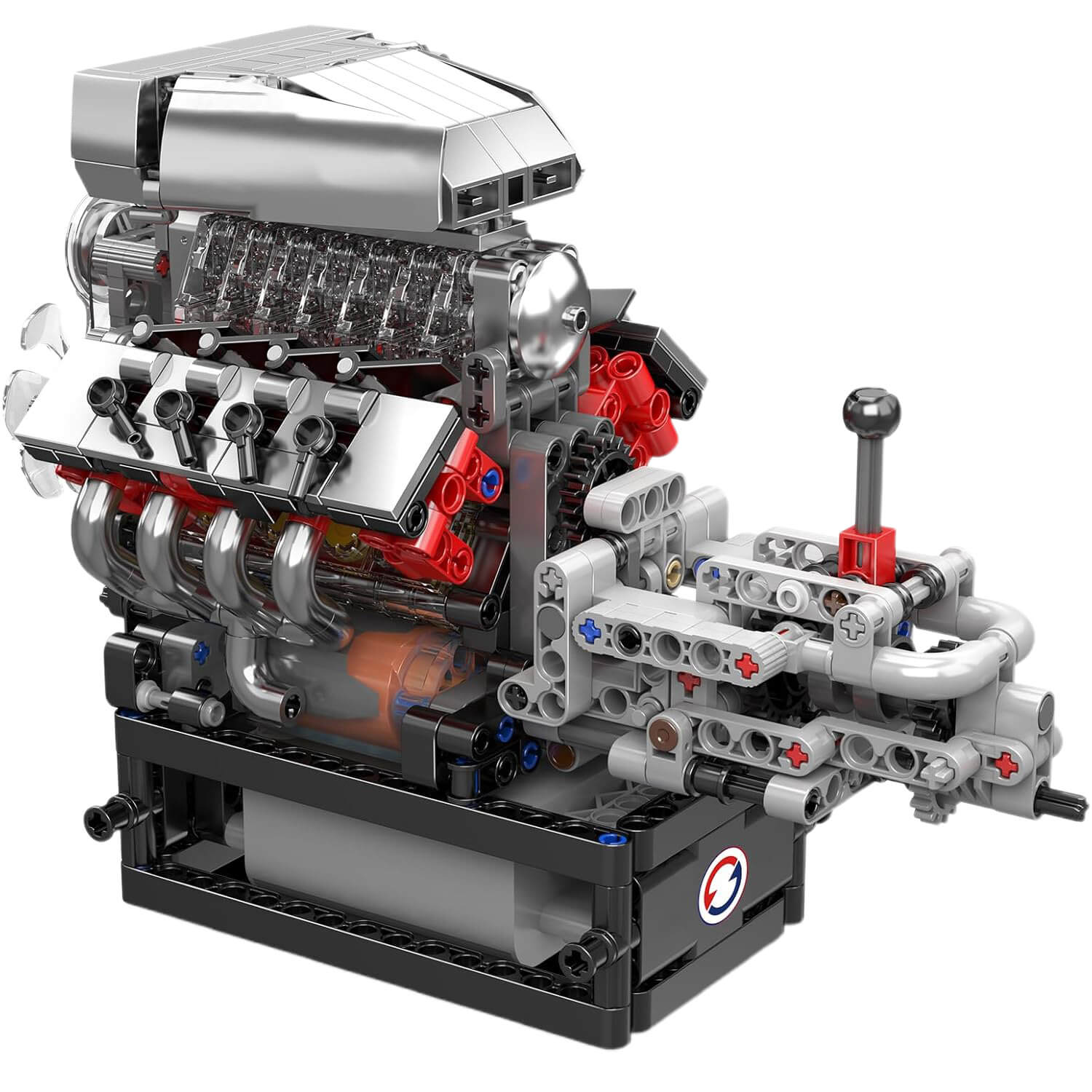 The Iconic V8 Supercharger Engine 854pcs