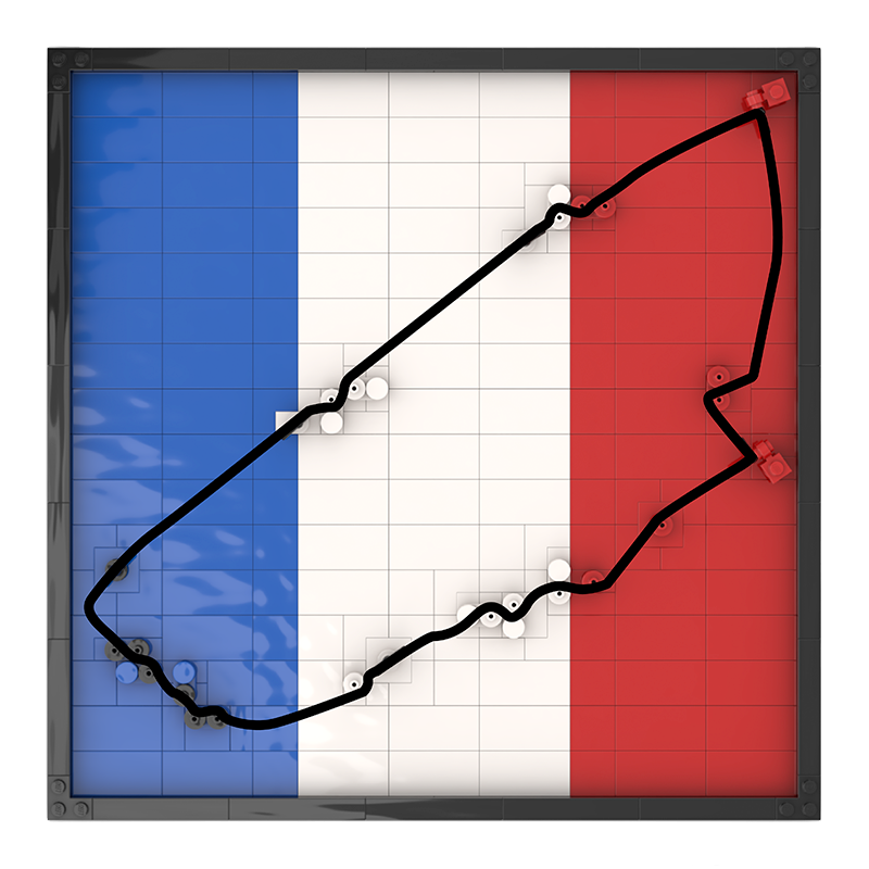 Le Mans Track Map 378pcs – TheBlockZone