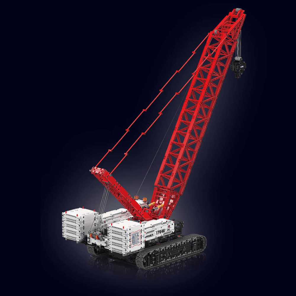 Remote Controlled Dragline Crawler Crane 4493pcs
