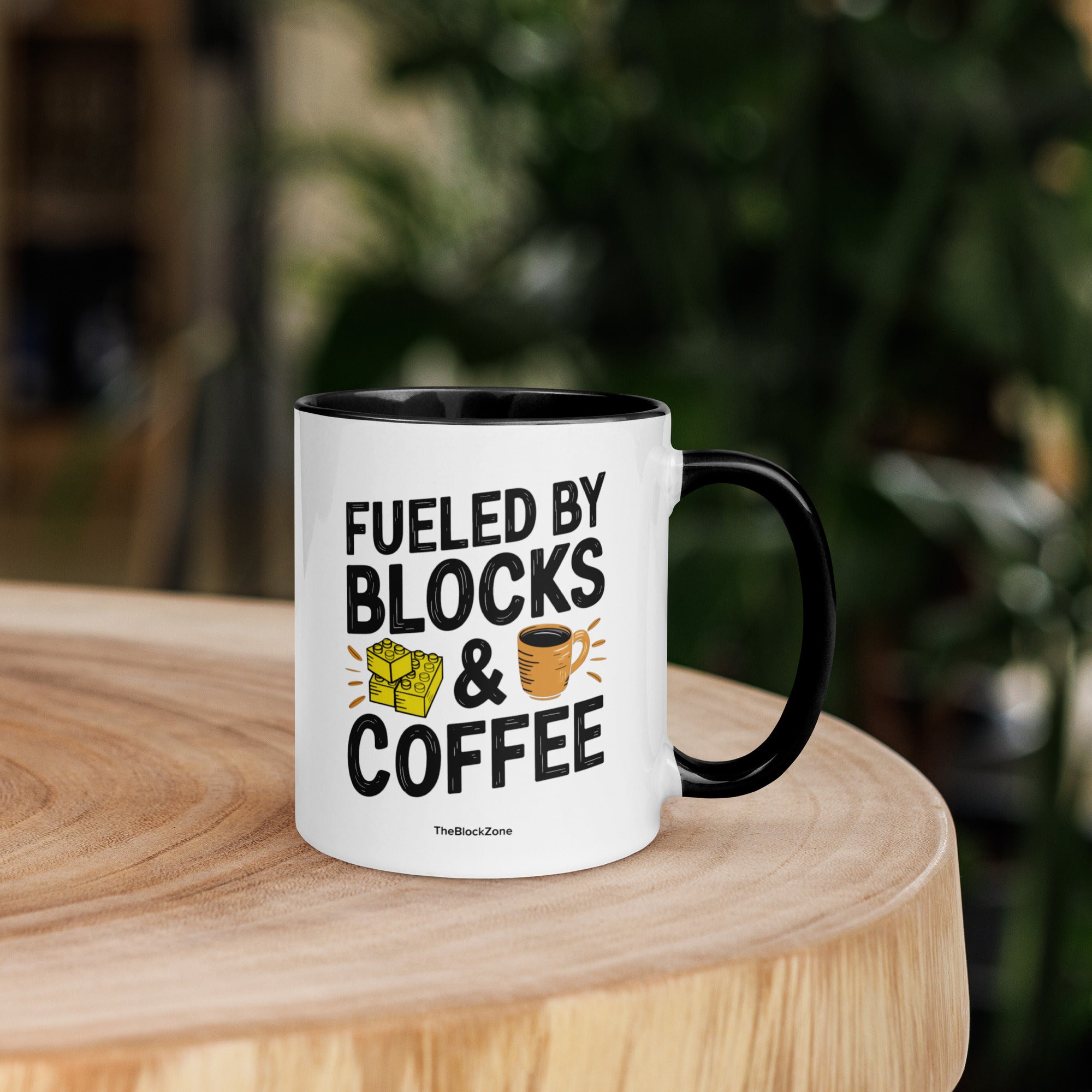 Fueled By Blocks & Coffee Mug