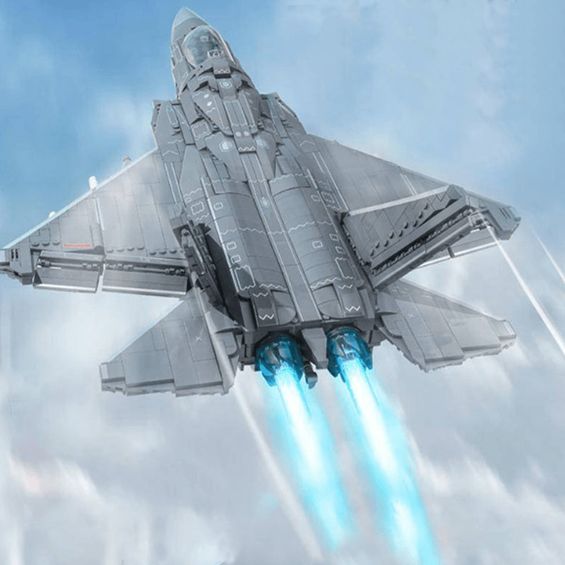 J-35 Stealth Fighter 2635pcs – TheBlockZone