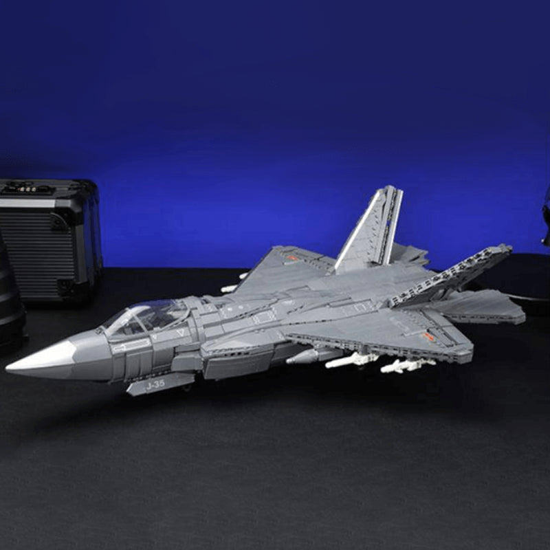 J-35 Stealth Fighter 2635pcs – TheBlockZone