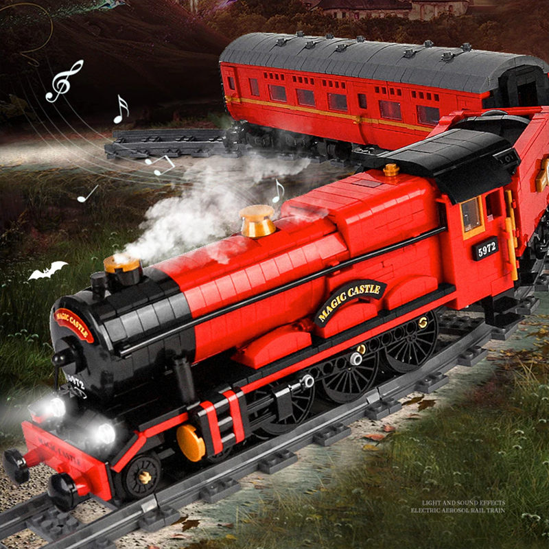 Remote Controlled Steam Train 2085pcs – TheBlockZone