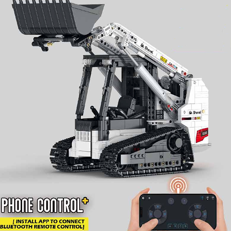 Remote Controlled Track Loader 1365pcs – TheBlockZone