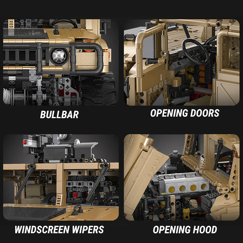 Remote Controlled Humvee 3934pcs – TheBlockZone