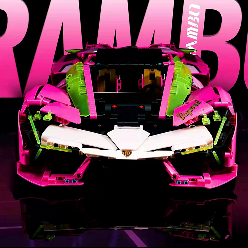 Remote Controlled "Pink Rambo" 3357pcs – TheBlockZone